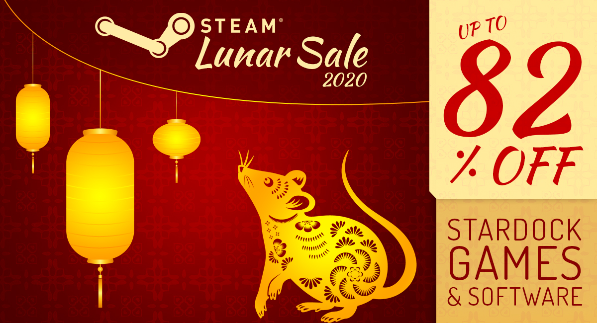 Save over 80% on Stardock games and software during the Steam Lunar Sale!